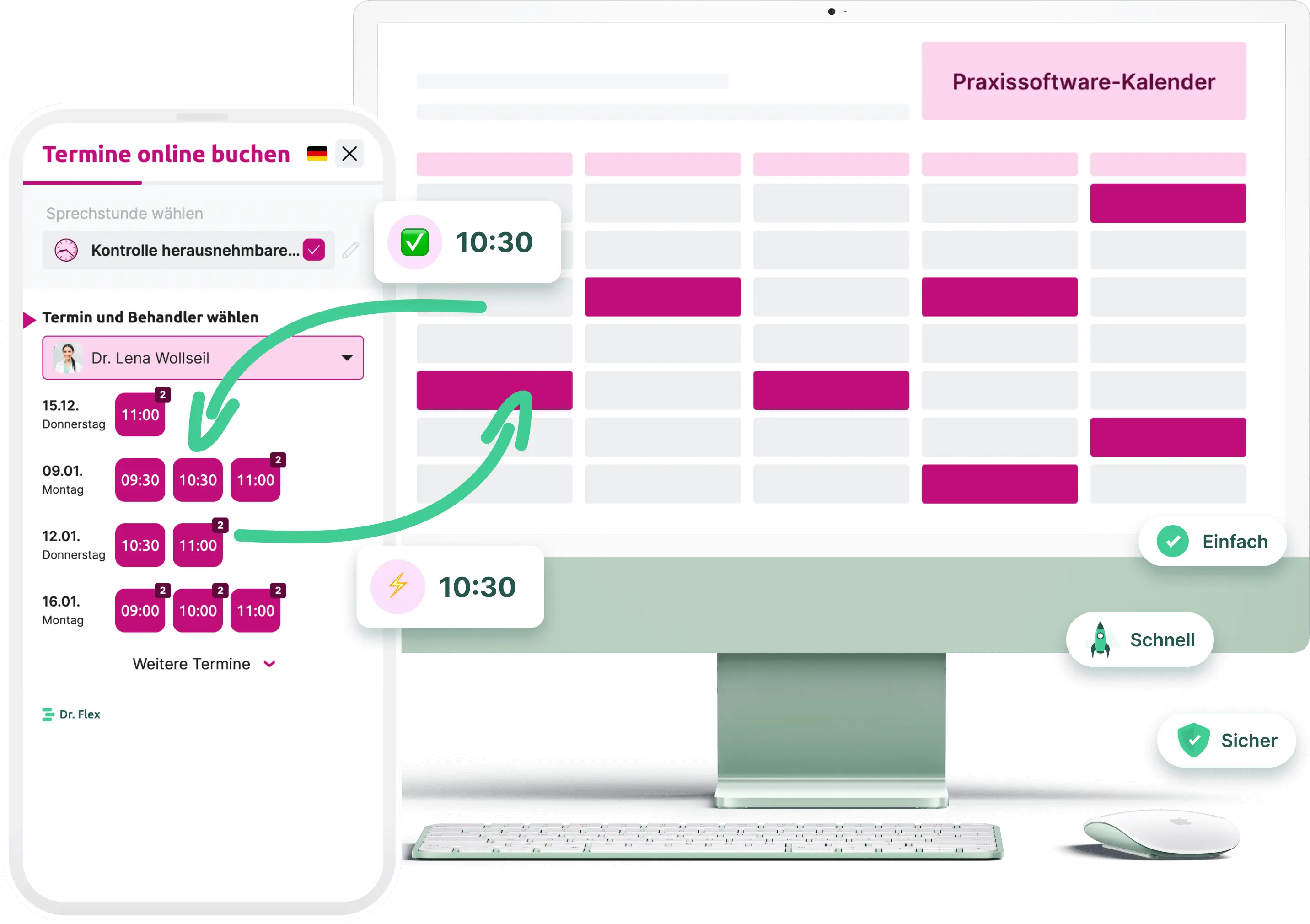 Dr. Flex - Die Online-Terminvergabe für Ärzte mit einem ...