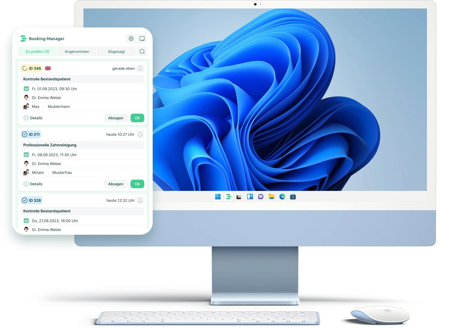 Booking-Manager - Volle Kontrolle über neue Online-Buchungen